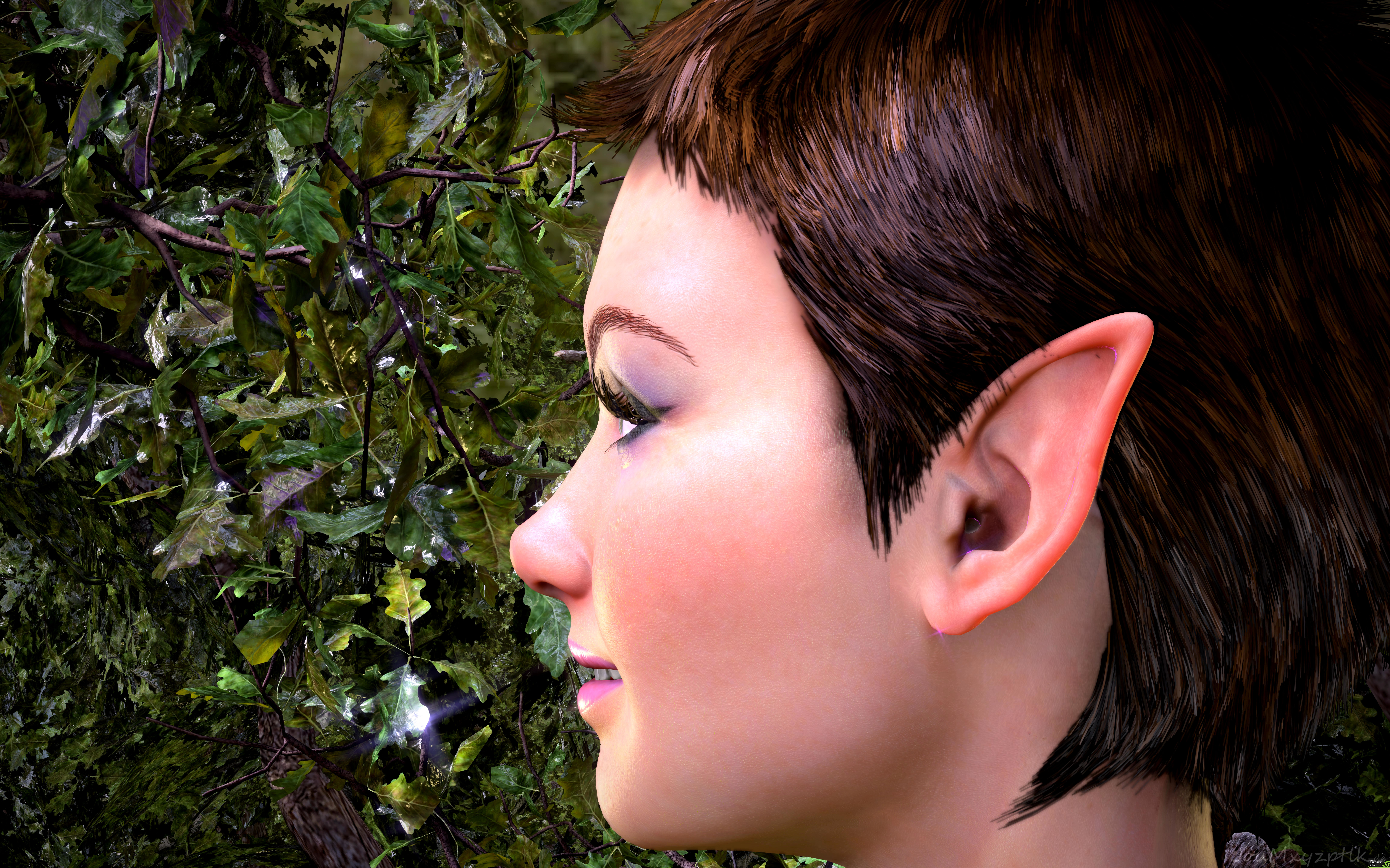 Nvidia New Dawn video in 9K (9200x5750) with AA.