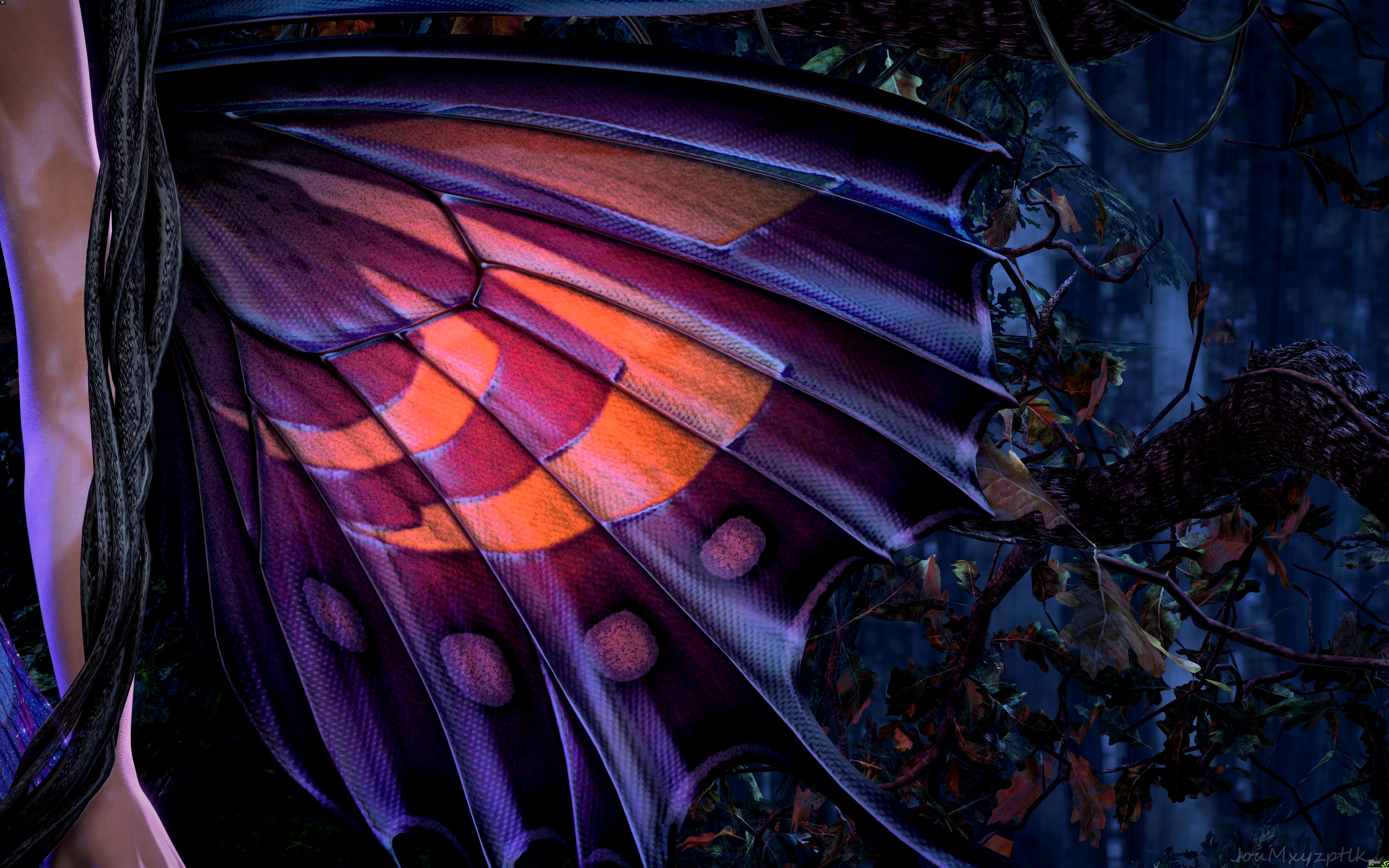 Nvidia New Dawn video in 9K (9200x5750) with AA.