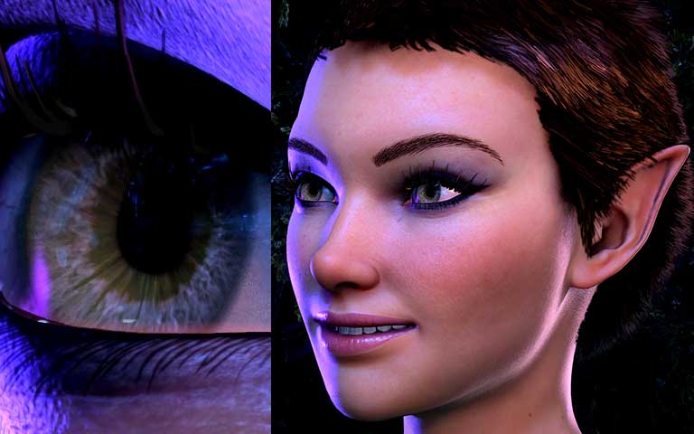 Nvidia New Dawn video in 9K (9200x5750) with AA.